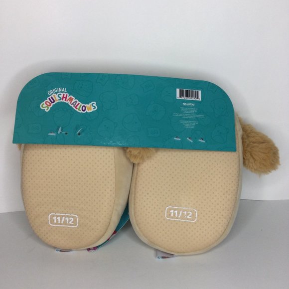 Squishmallows | Shoes | Kellytoy Squishmallow Harrison The Dog Slippers ...